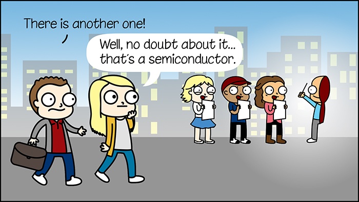 Nordic Comics: Have you ever seen a choir with a semiconductor?